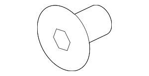 2004-2021 Acura Clip, Tapping Screw (5MM) 90682-SEA-003 | OEM Parts Online