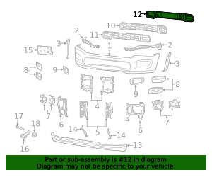 2019-2023 Ram 2500 Grille 68384298aa | TascaParts.com