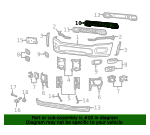 68384296AA - Lower Grille - 2019-2020 Mopar | Mopar Parts Canada