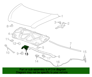 2013-2016 Chevrolet Striker 94534170 | TascaParts.com