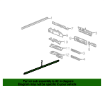 2014-2019 GM Primed Front Driver Side Door Molding 22775440 GM ...