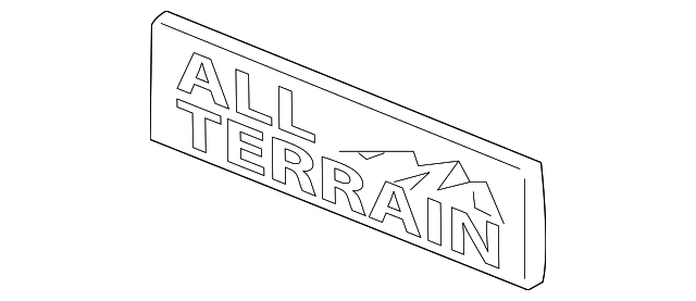 2014-2019 GM Tailgate Emblem 84682629 | GM Parts Center