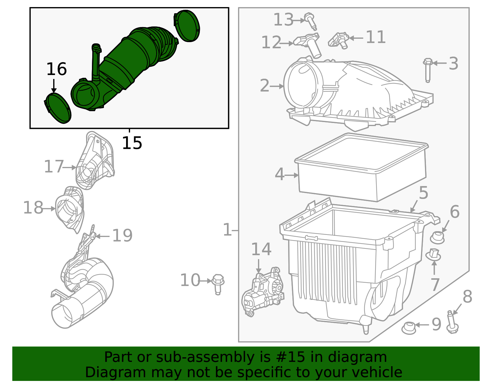 2007-2018 Mopar Duct 53032944AL | Mopar Parts Canada