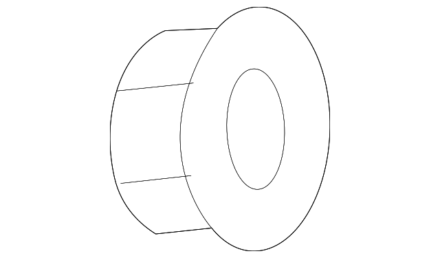 2010-2023 Toyota Fuel Door Bumper 90541-06070 | Toyota Parts Center