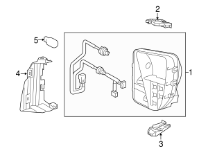 81521-47060 - Turn Signal Lamp 2012-2015 Toyota | Ourisman Toyota Parts