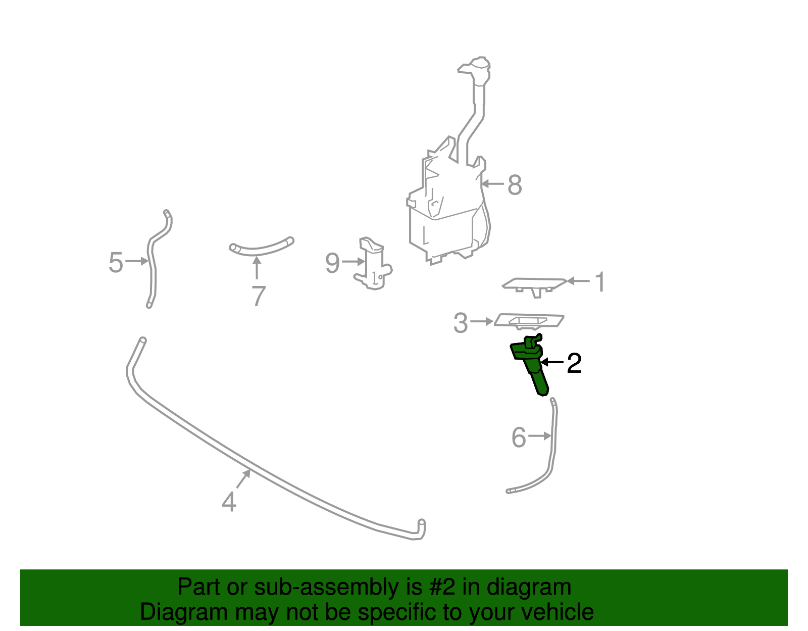 85207-48110 - 2016-2019 Lexus - Actuator | My L Parts