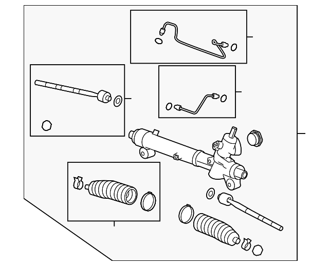 2010-2017 GM OEM NEW 2010-2017 GM GMC Power Hydraulic Steering Gear ...