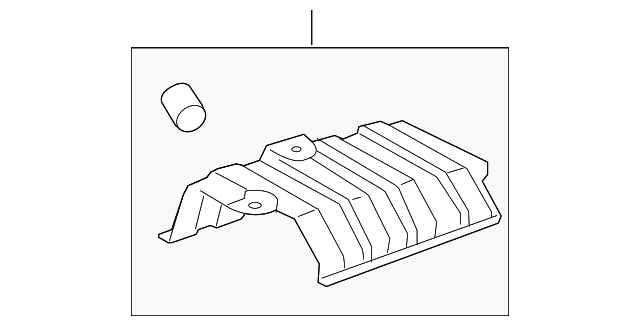 58041-06010 - Heat Shield - 2017-2018 Lexus ES350 | DiscMonster