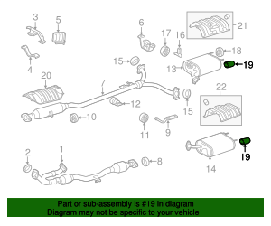 17408-31130 - Tail Pipe Extension - 2015-2018 Lexus ES350 | My L Parts