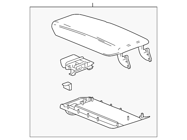 84763801 - F Armrest 2019-2023 Cadillac XT4 | Gateway Buick GMC Parts