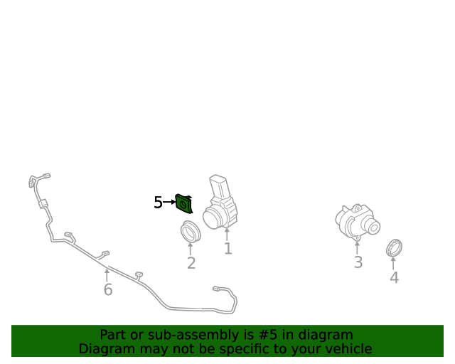 Genuine BMW 51-11-8-496-515 | Mount Kit | FREE Shipping on Most Orders ...