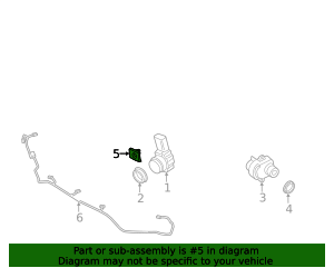 Genuine BMW 51-11-8-496-515 | Mount Kit | FREE Shipping on Most Orders ...