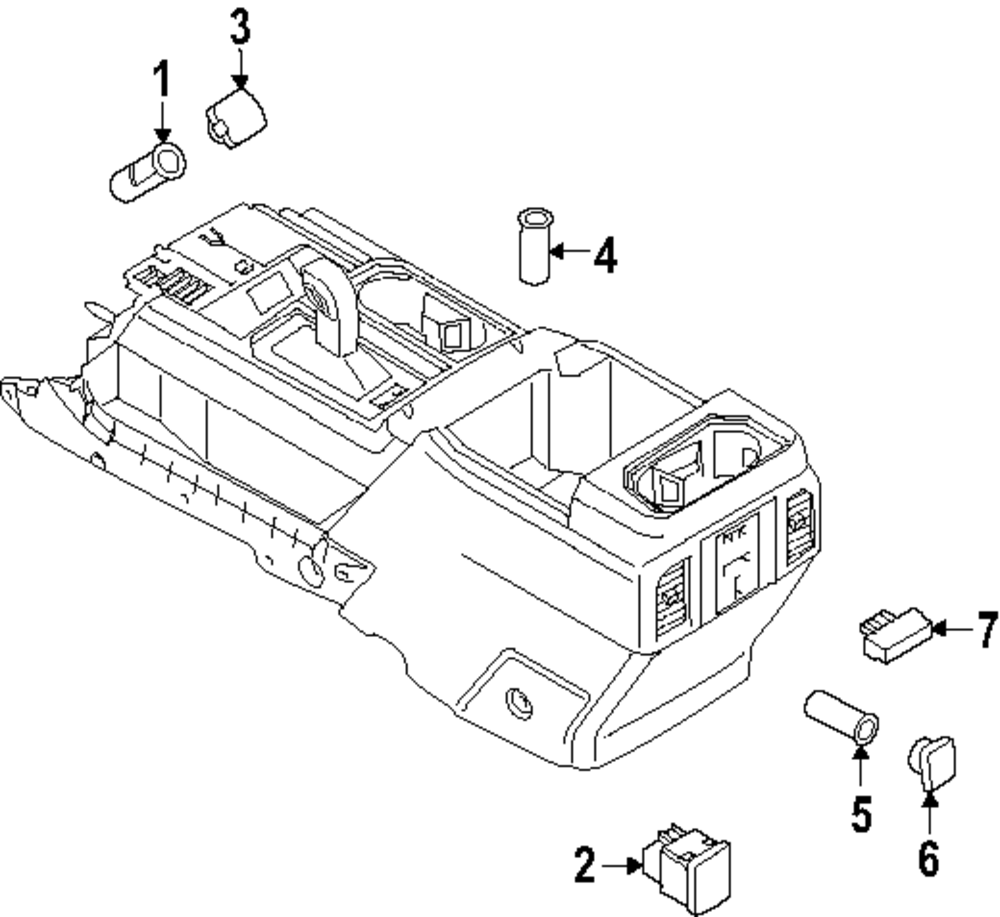 MU5Z-19N236-D - Power Outlet 2024-2025 Ford F-150 | Big 3 Auto Parts