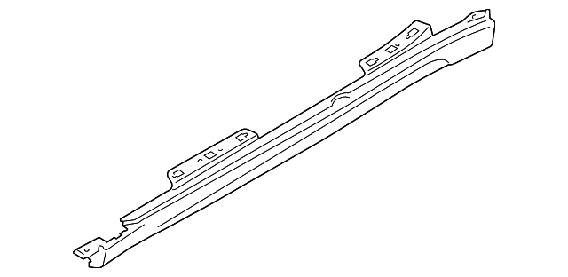 51-77-5-A87-0A2 - Rocker Molding - 2017-2024 Mini Cooper Countryman ...