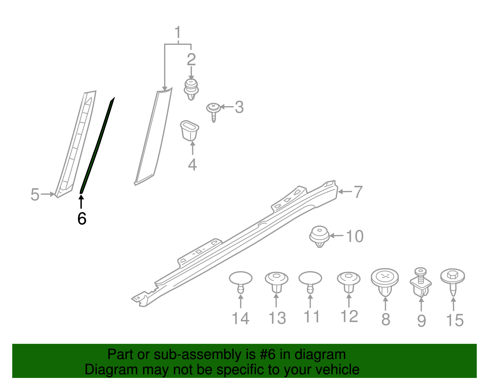 51-13-7-424-159 - Cover, column A, left 2016-2024 Mini | AutoNation Parts