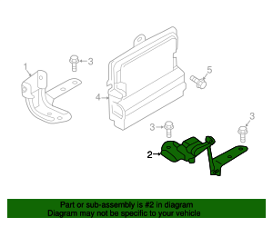2016-2020 Lincoln Front Sensor F2GZ-3C097-B | OEM Parts Online