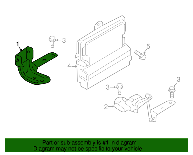2016-2020 Lincoln Front Sensor F2GZ-3C097-C | OEM Parts Online