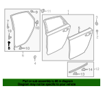 90651-THA-003 - Door Weather-Strip Clip 2018-2022 Honda Accord | Honda ...