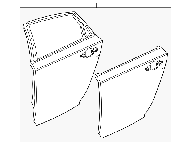 2018-2022 Honda Accord Door Shell 67510-TVA-325ZZ | Clarkknapp Honda