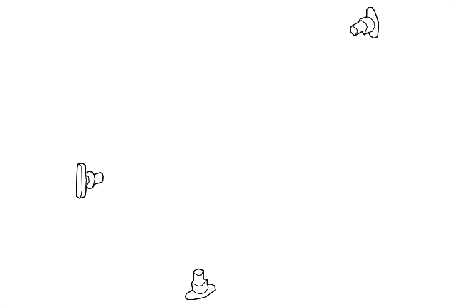 91568-TR0-003 - Door Weather-Strip Clip 2012-2024 Honda | Honda Parts ...