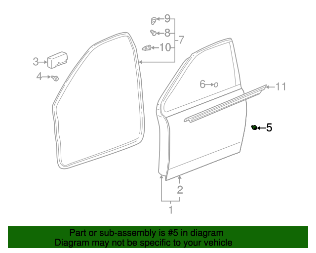 90541-09091 - Overslam Bumper 2000-2005 Toyota Echo | Group 1 Auto Parts