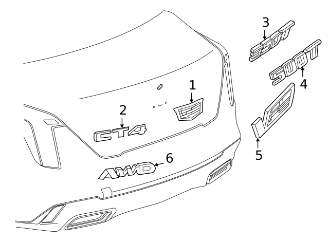Genuine OEM Galvano Silver Emblem (350 T) Part# 84983508 Fits 2020-2024 ...