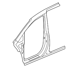 04635-TK8-A20ZZ - Panel Set, R Front (Outer) 2011-2013 Honda Odyssey ...