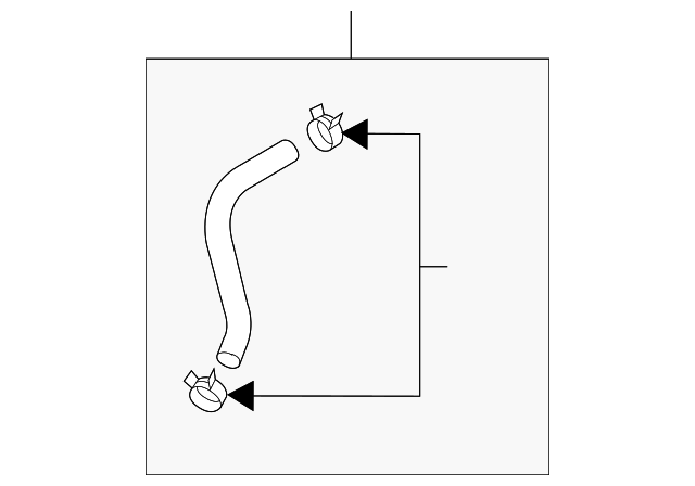 25422-S2500 - Outlet Hose 2020-2024 Kia Telluride | Kia.Parts Store