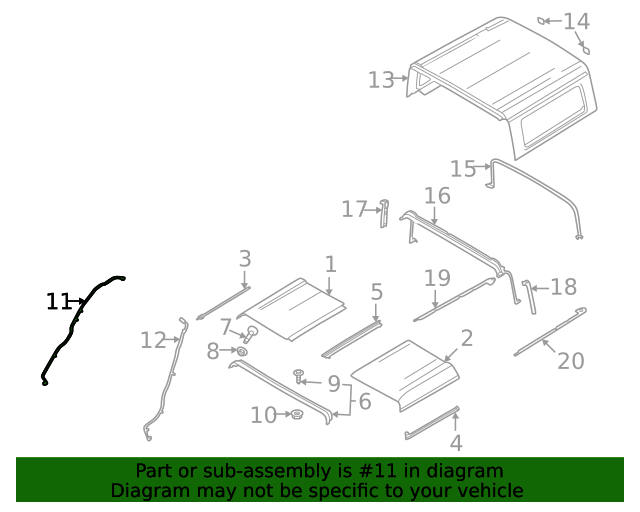 2021 Ford Bronco Drain Tube M2DZ-78502C52-A | Online Ford Parts Catalog