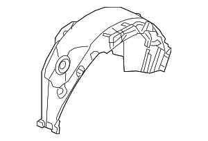 Genuine OEM Wheelhouse Liner Part# LR152389 Fits 2018-2023 Land Rover ...