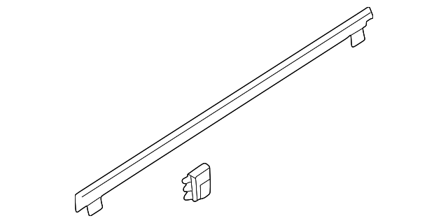 2002-2007 Subaru Impreza Belt Weather-Strip 62280FE011 | Subaru Parts Plus