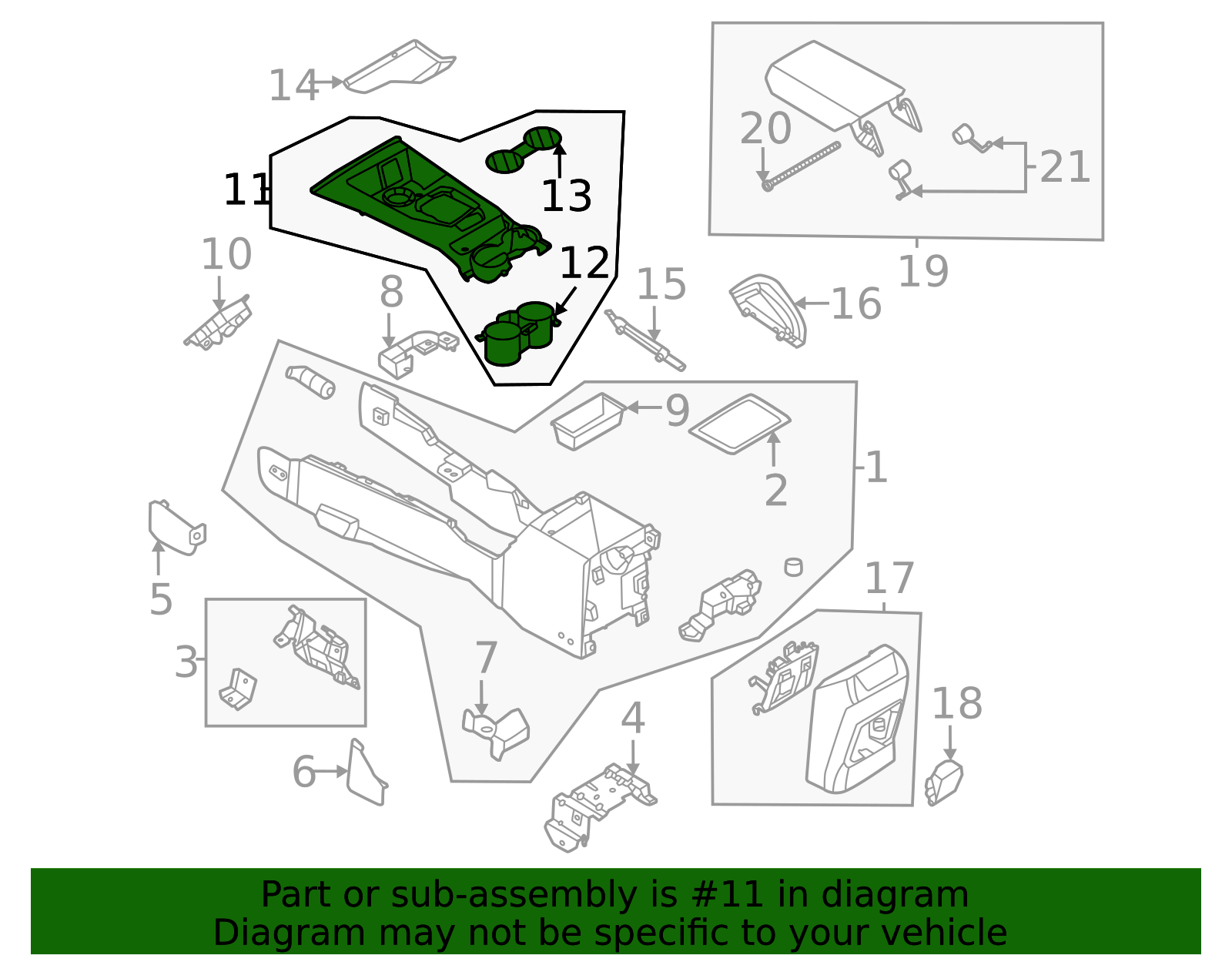 2021-2024 Ford Bronco | Top Panel | M2DZ-78044D90-BB | Walls' Ford Parts