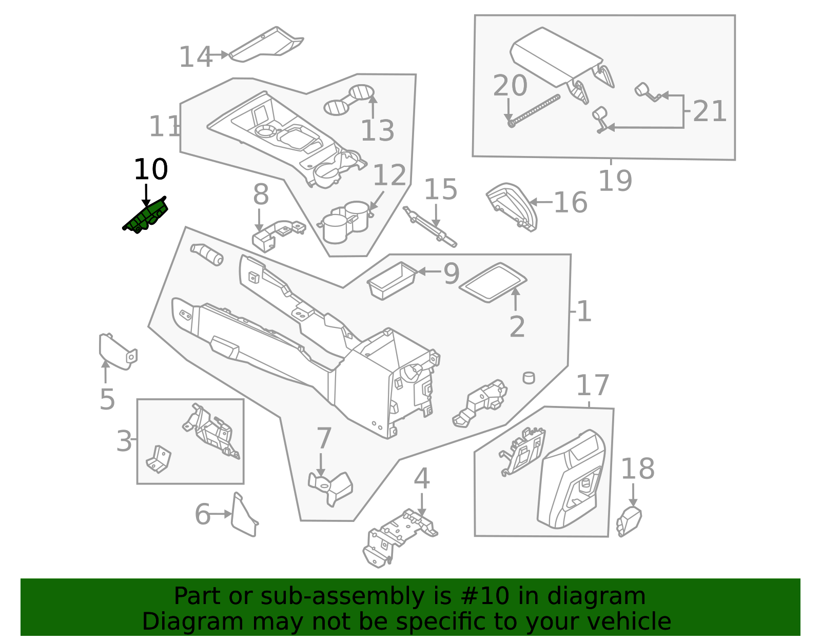 2021-2024 Ford Bronco | Front Panel | M2DZ-9804567-AA | Walls' Ford Parts