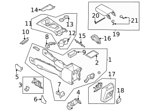 2021 Ford Bronco Tray M2DZ-78045C22-AA | TascaParts.com