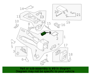 2021 Ford Bronco Tray M2DZ-78045C22-AA | TascaParts.com
