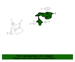 Genuine OEM Spare Carrier Part# LR163110 Fits 2017-2023 Land Rover ...