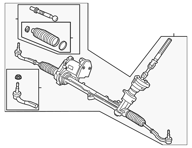 2016-2022 Volvo Rack And Pinion Assembly 36010518 | TascaParts.com
