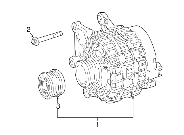 000-906-02-05-80 - Alternator 2017-2020 Mercedes-Benz | Mercedes-Benz ...