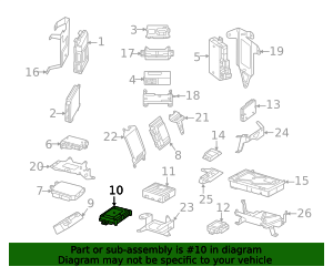 2016-2019 Mercedes-Benz Control Module 213-900-31-25 | AutoNationParts.com