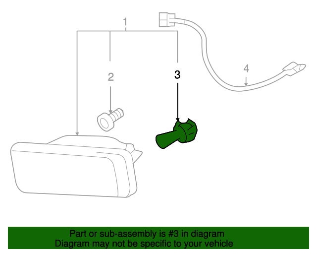 Fog Lamp Bulb - GM (15839897) | GMPartsNow