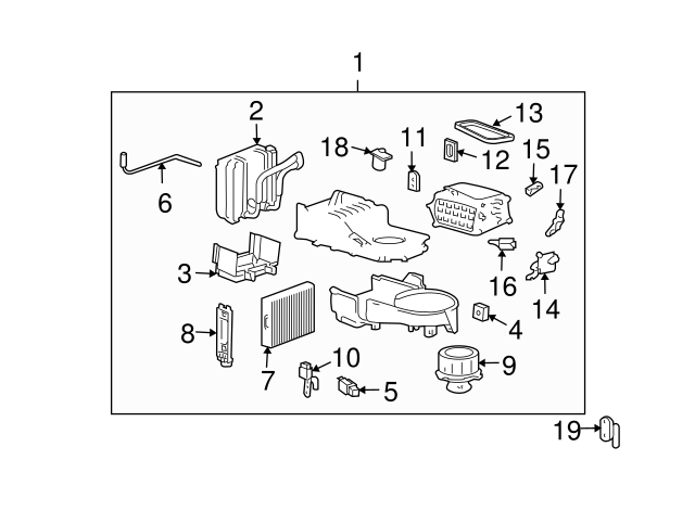 97035-3D000 - HVAC Blower Motor Resistor 2001-2013 Kia | Kia.Parts Store