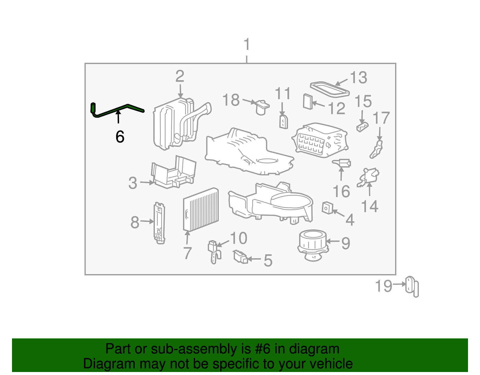 97614-3D200 - HVAC Evaporator Temperature Switch 2003-2006 Kia Optima ...