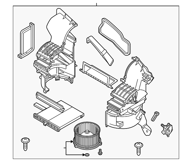 2017-2023 Mazda CX-5 Blower Assembly KB8A-61-140 | RealMazdaParts.com