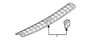 Genuine BMW 51-47-7-413-689 | Sill Trim | FREE Shipping on Most Orders ...