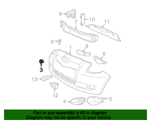 2007-2012 Toyota Yaris Tow Eye Cap 52721-52110-B1 | Toyota Parts Center