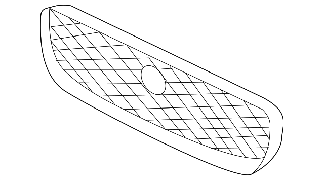 Jaguar OEM Center Grille Part# T2H45332 | OEM Vehicle Parts