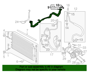F2GZ-19A834-AA - Suction Hose 2015-2017 Ford | Ford OEM Parts Direct