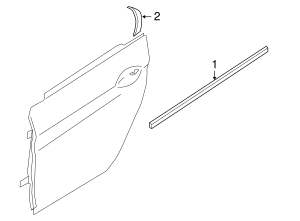51767358002 - 2016-2019 BMW Trim Molding (51-76-7-358-002) | BMW of ...