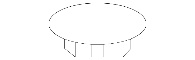 Genuine Toyota Cover Panel Stop part# 90118-WA349 for 2020-2023 Toyota ...