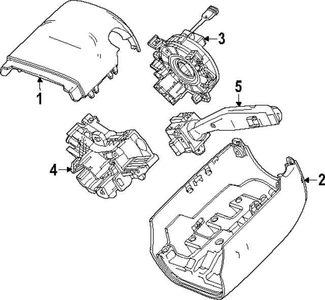 2023-2024 GM Turn Signal Switch 13554845 | OEM Parts Online